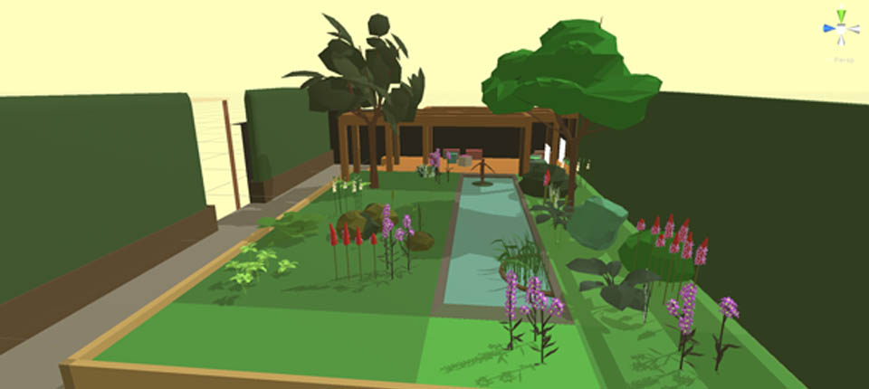 Updated Garden in Unity – Constantinos Panayi I 3D Art Generalist